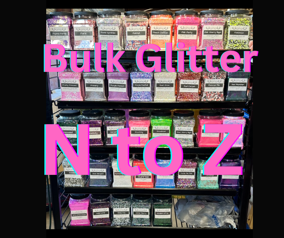 Bulk Glitter N-Z – HerArts Glitter Co.